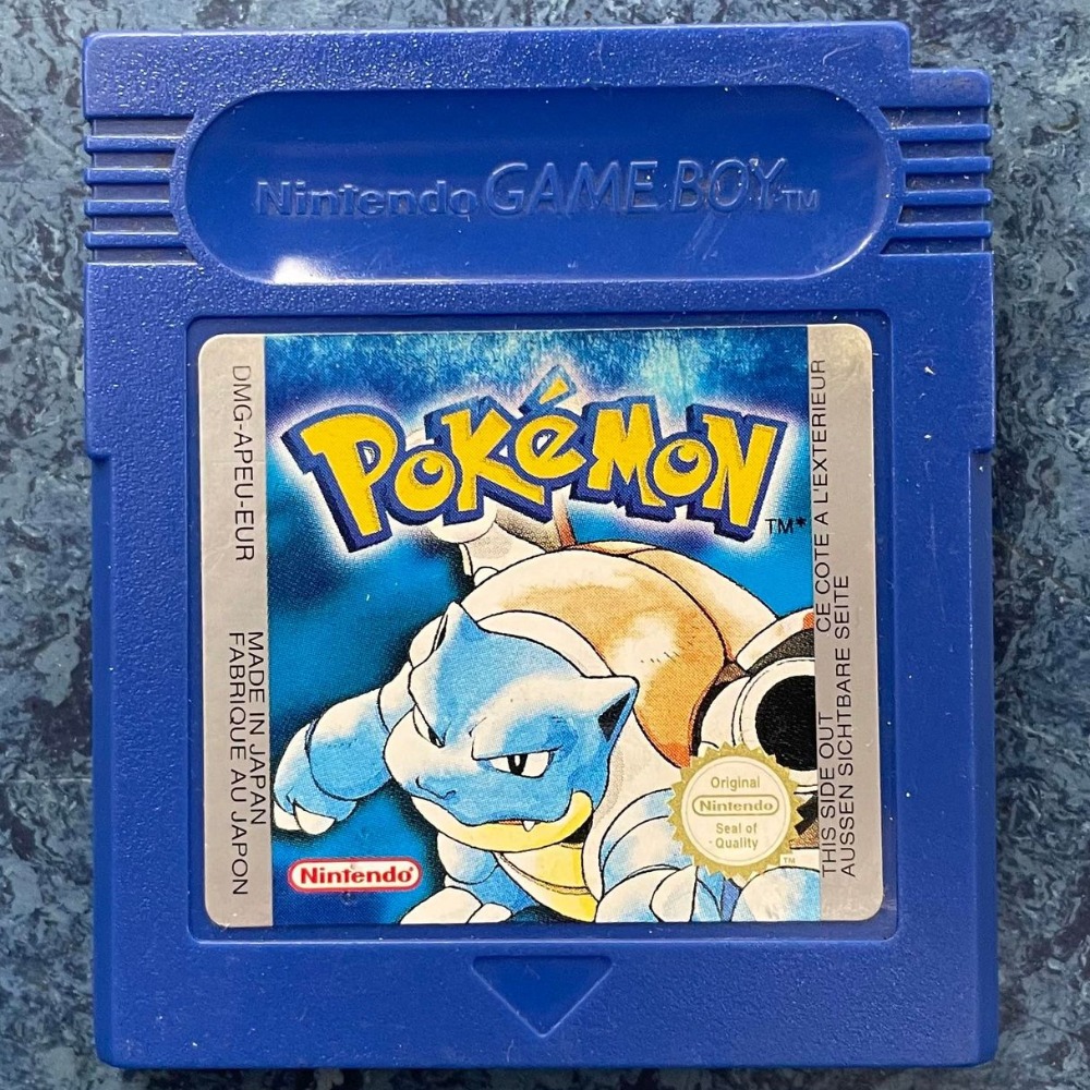 Pre-owned Nintendo Gameboy game Pokemon Blue - Gameboy Game - Own4Less